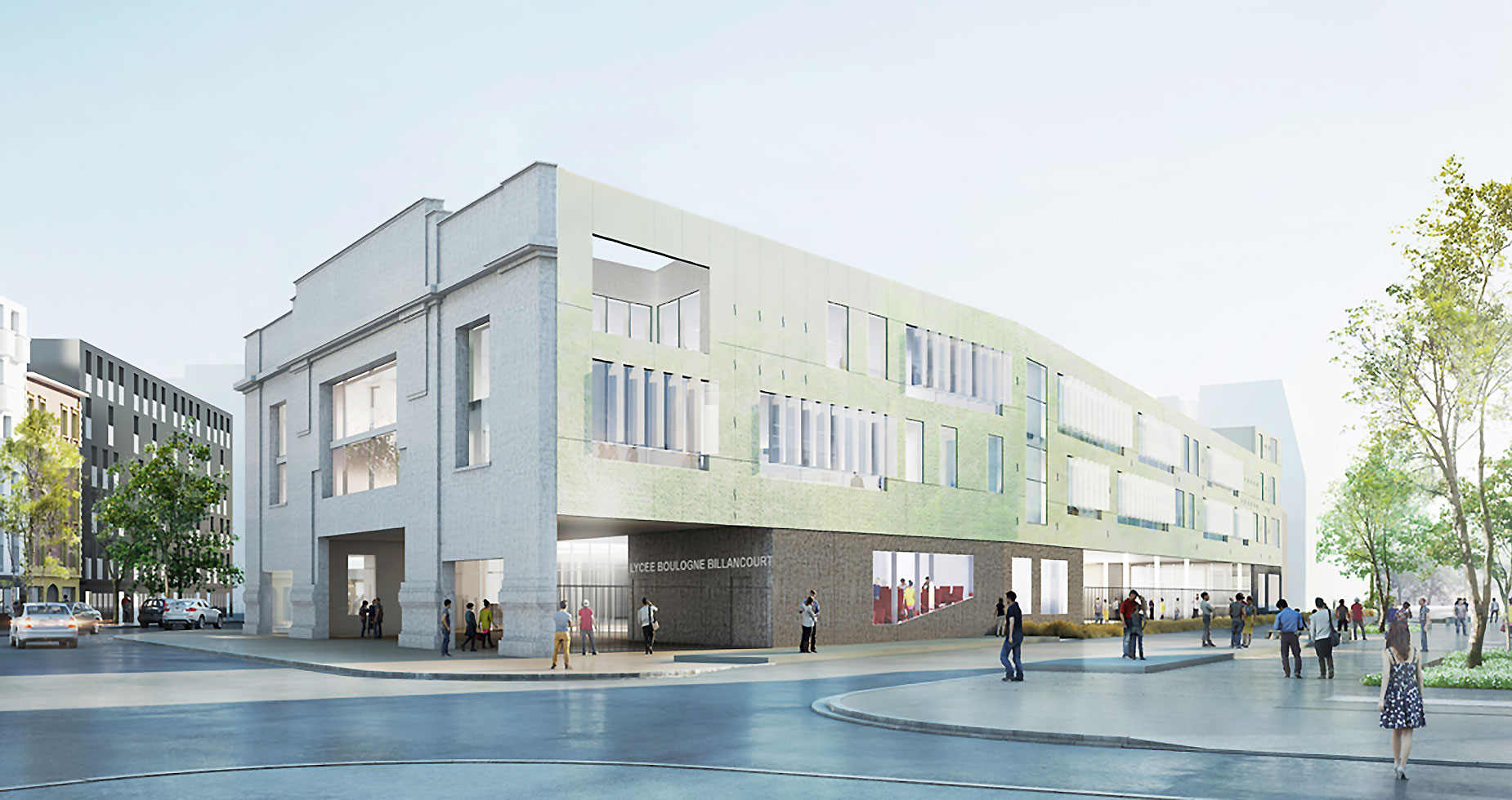 Lycée Simone Veil Boulogne-Billancourt (92)